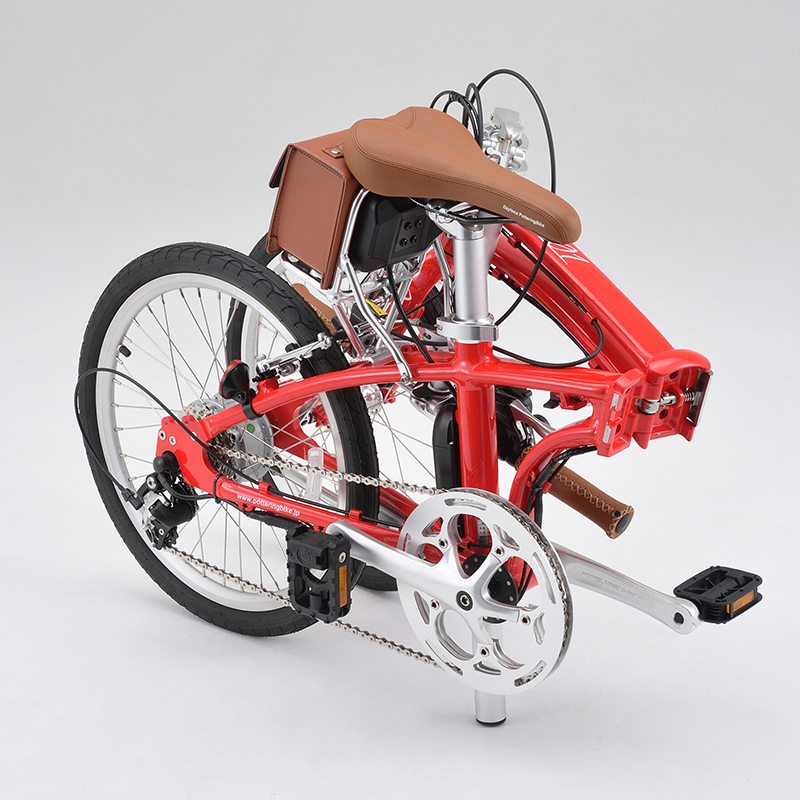 DE01 - 電動アシスト自転車デイトナモビリティ（レッド）｜Daytona Mobility