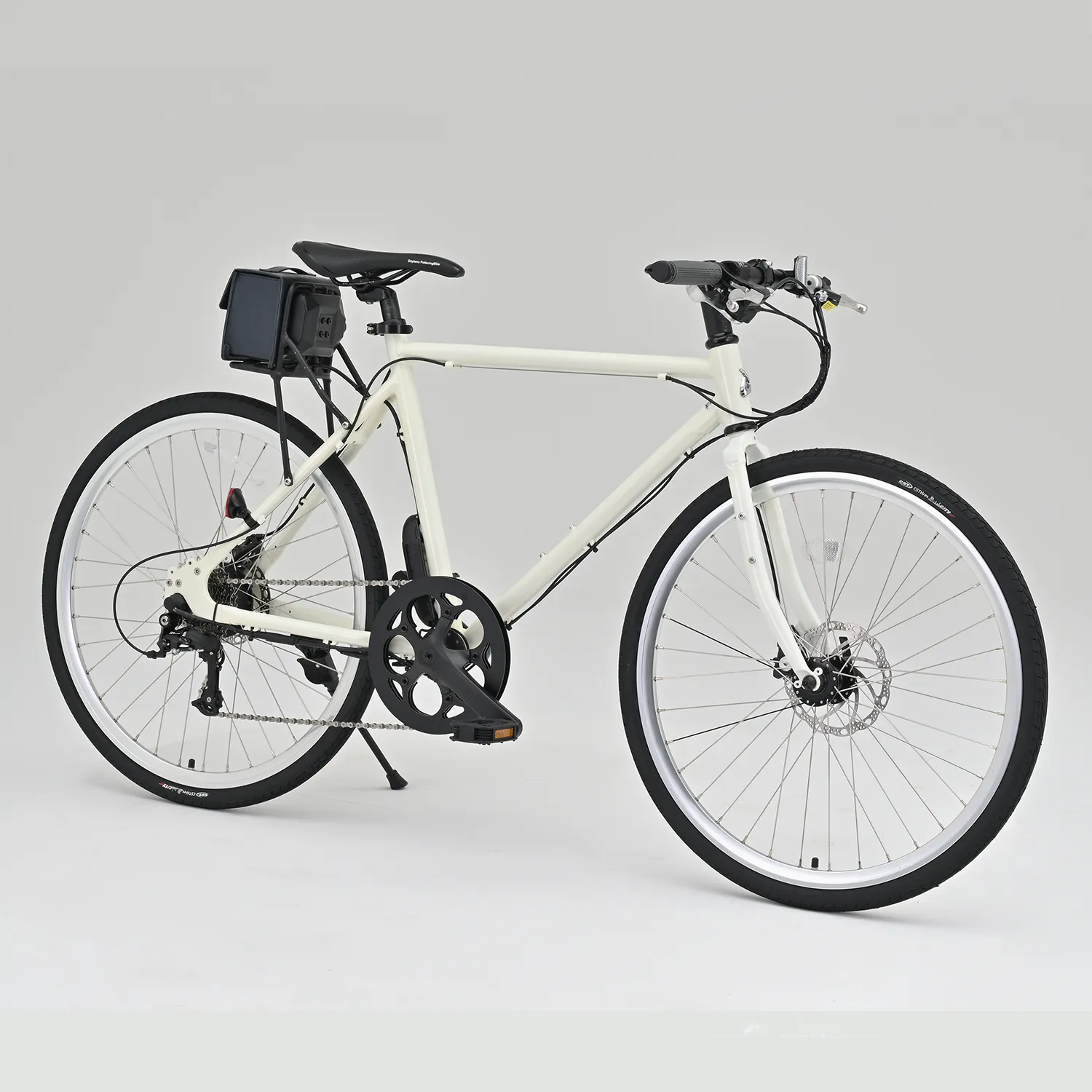 DE02 - 電動アシスト自転車（ホワイト）｜Daytona Mobility