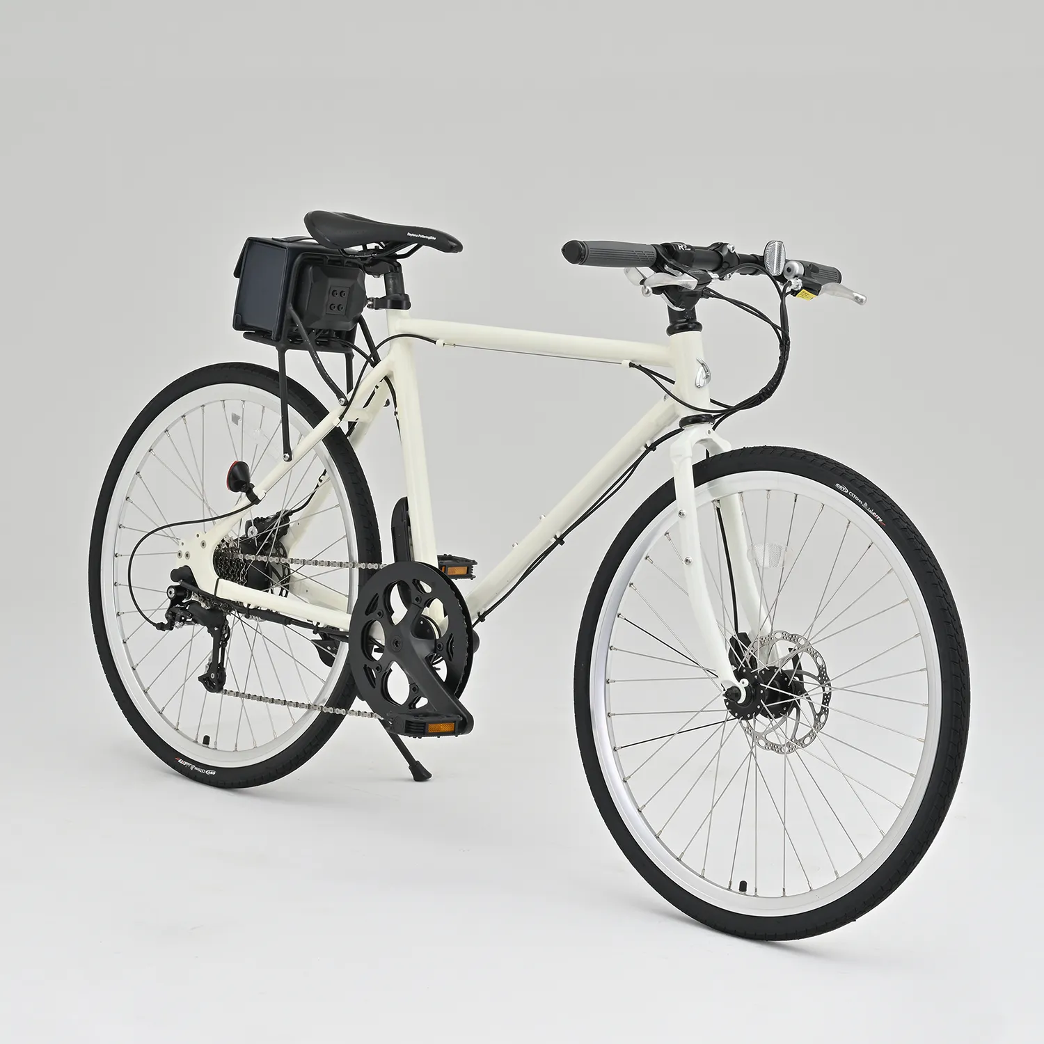 DE02 - 電動アシスト自転車（ホワイト）｜Daytona Mobility