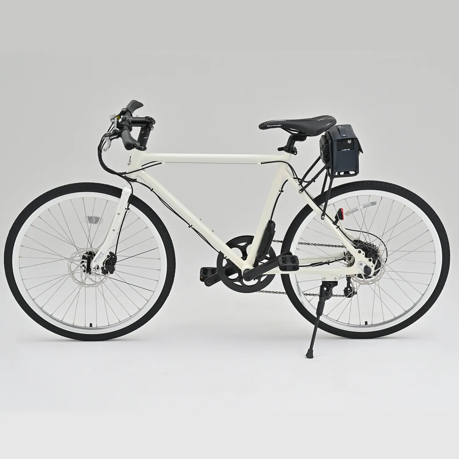 DE02 - 電動アシスト自転車（ホワイト）｜Daytona Mobility