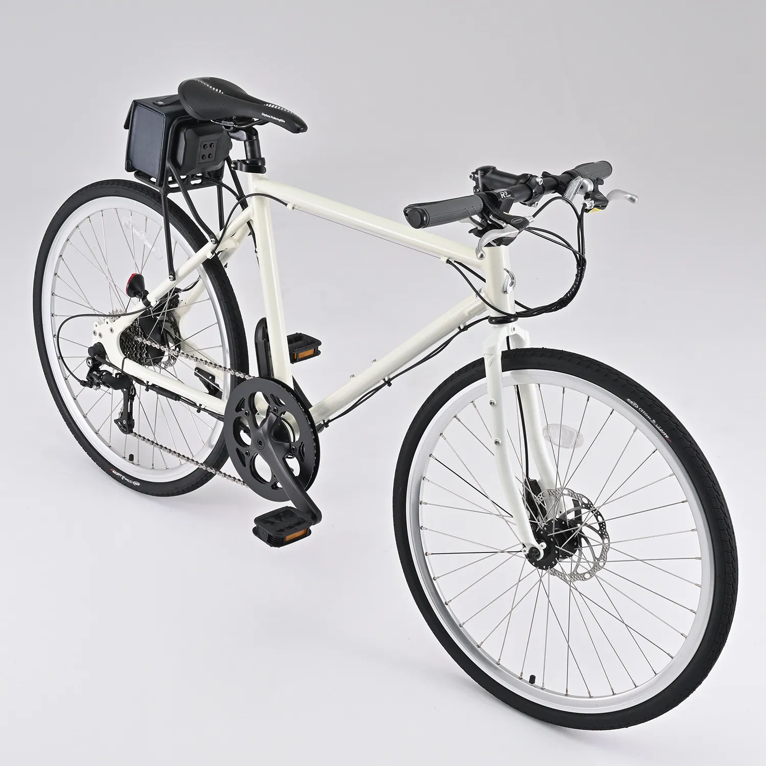 DE02 - 電動アシスト自転車（ホワイト）｜Daytona Mobility