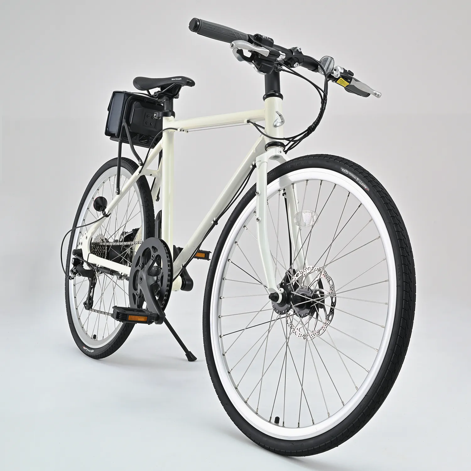 DE02 - 電動アシスト自転車（ホワイト）｜Daytona Mobility