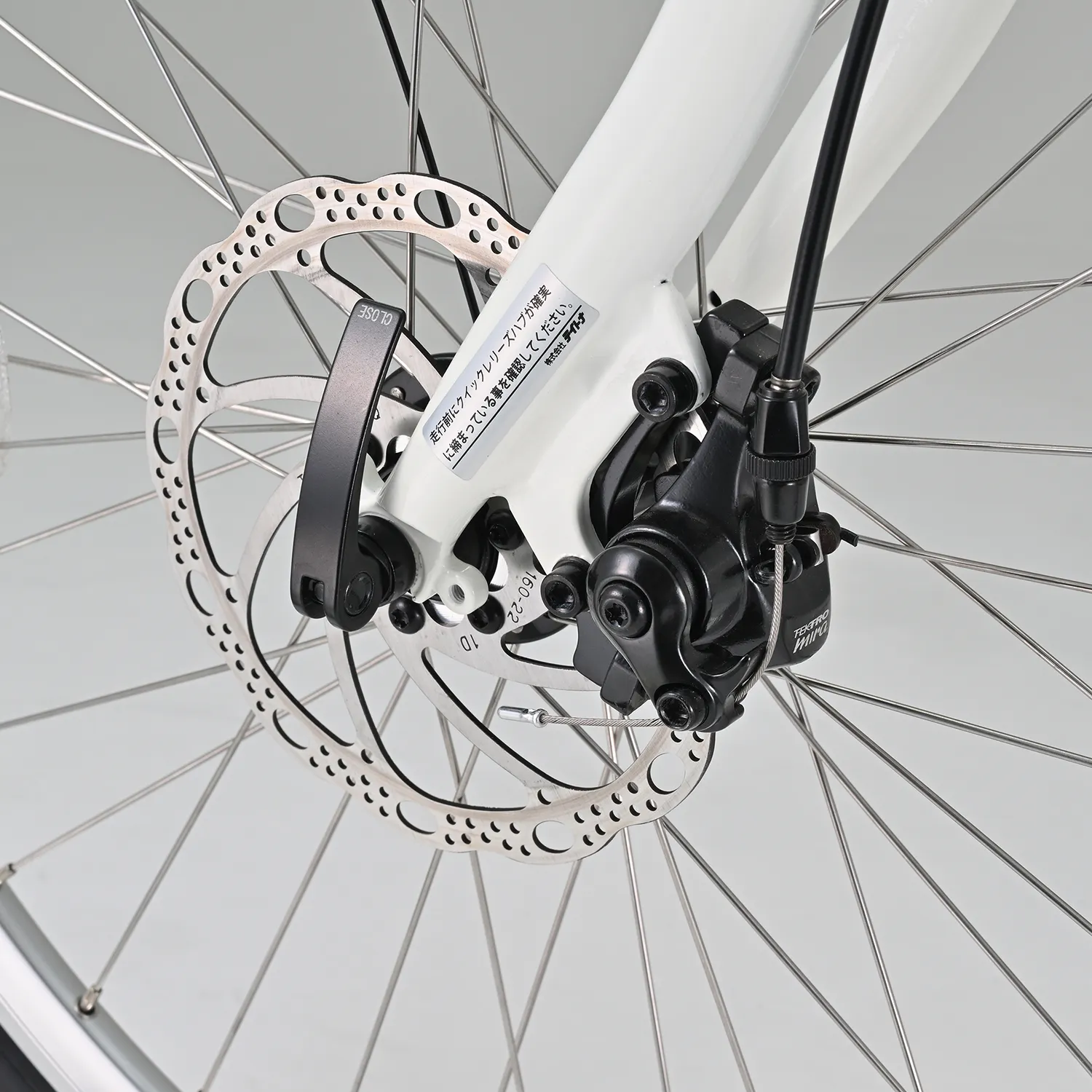 DE02 - 電動アシスト自転車（ホワイト）｜Daytona Mobility